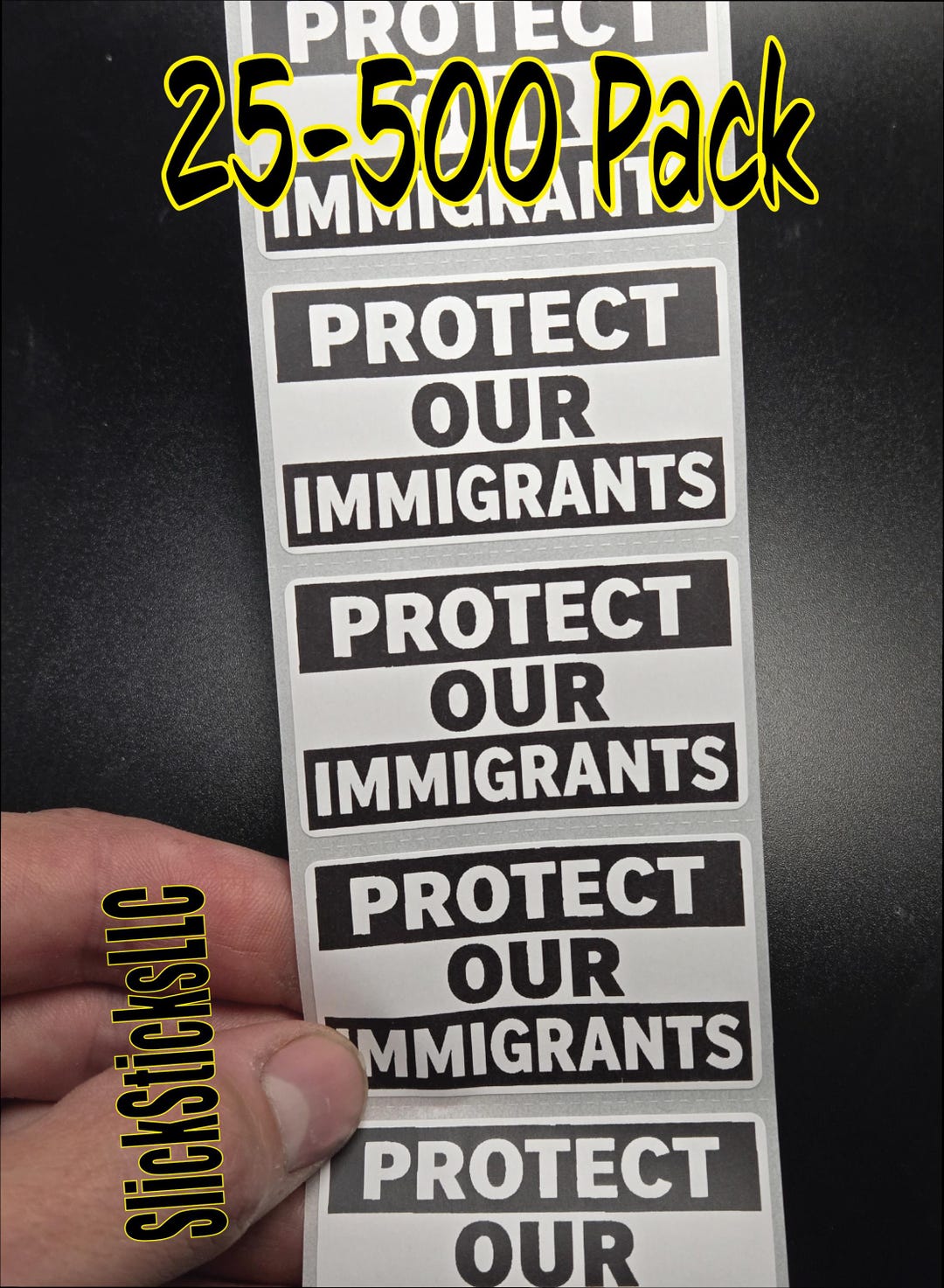 PROTECT OUR IMMIGRANTS Stickers 25-500bulk Pack Labels End Stop ...