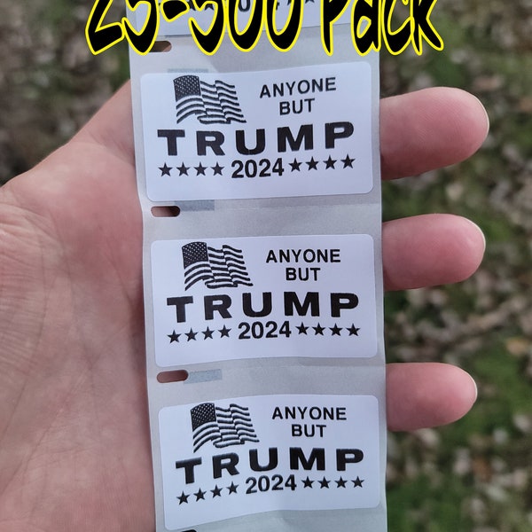 Anyone but Trump 2024 Stickers - Etsy Australia