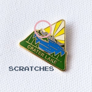 SECONDS SALE National Park Enamel Pins | National Park Lapel Pin ...