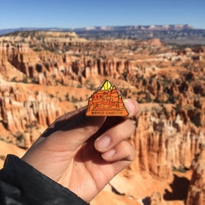 Bryce Canyon National Park Hard Enamel Pin | National Park Lapel Pin ...