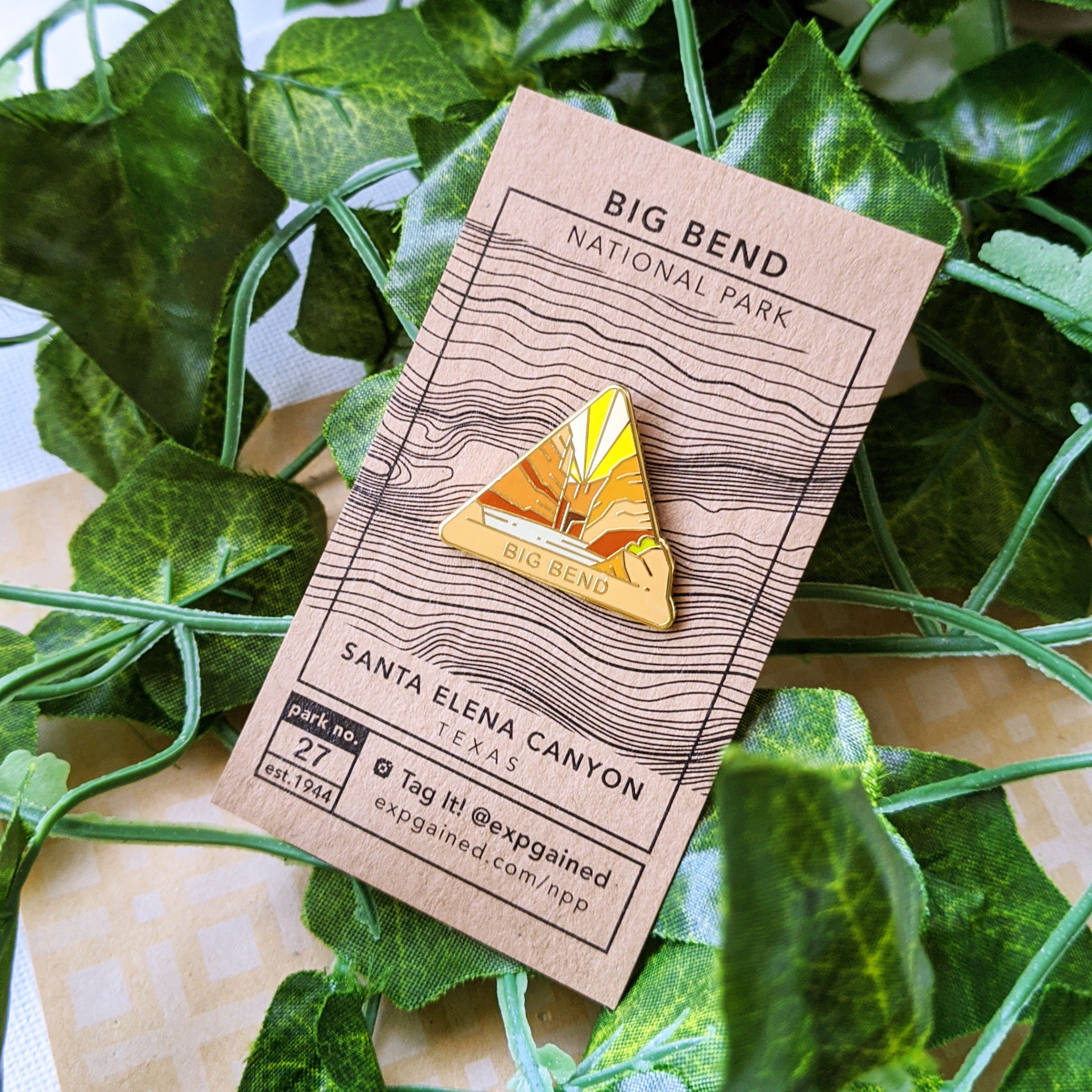 Big Bend National Park Hard Enamel Pin National Park Lapel - Etsy