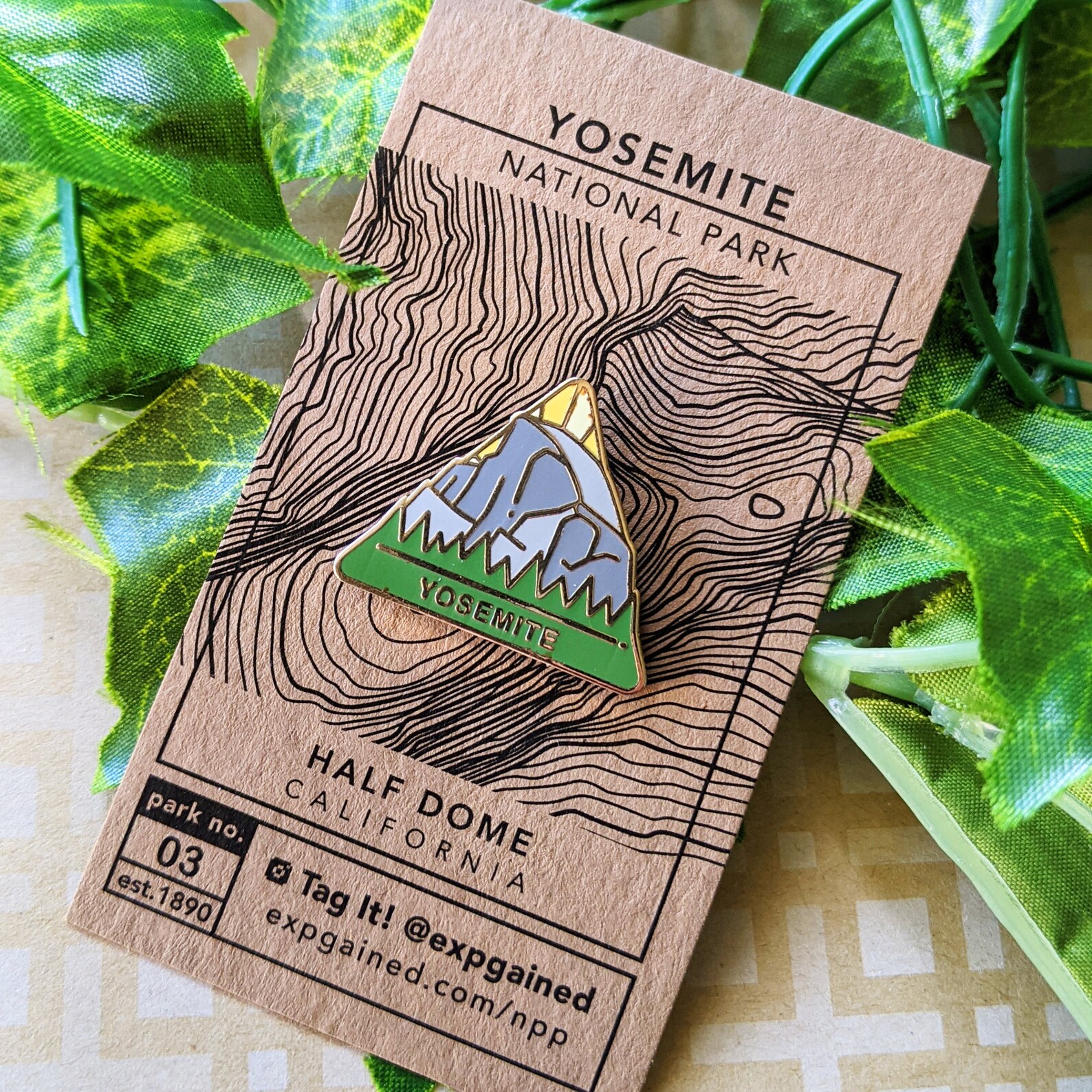 Yosemite National Park Hard Enamel Pin National Park Lapel - Etsy