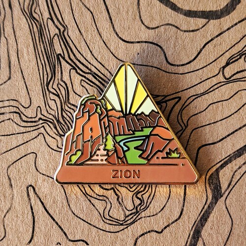 Yosemite National Park Hard Enamel Pin National Park Lapel - Etsy