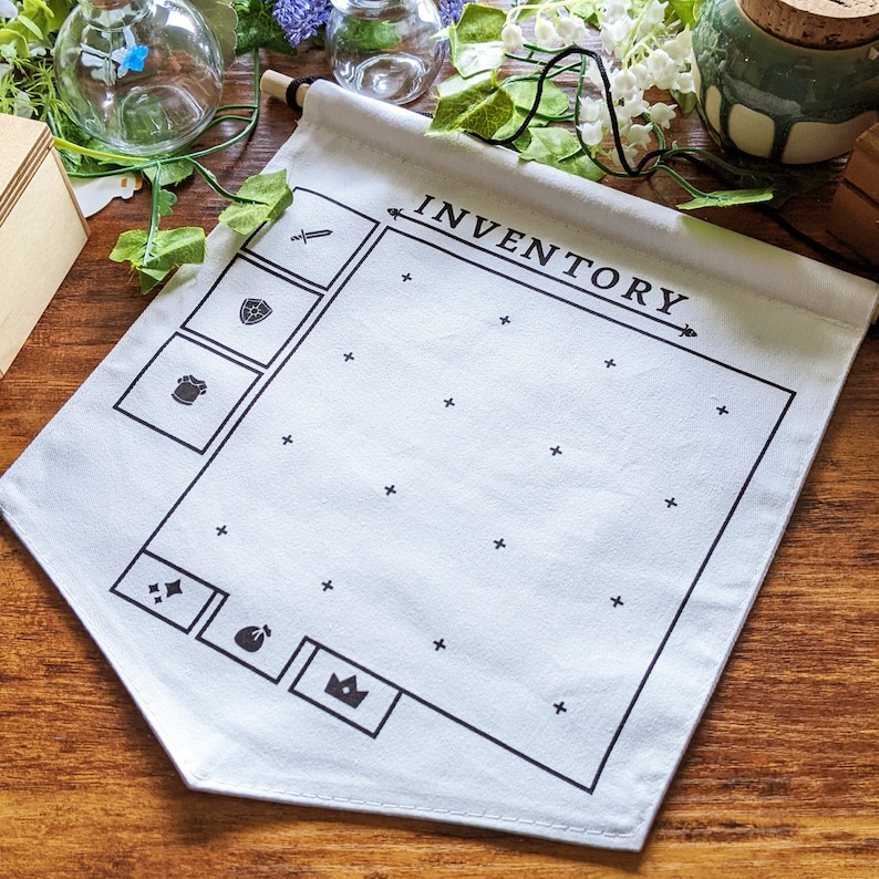 Inventory Enamel Pin Display Canvas Banner - Etsy