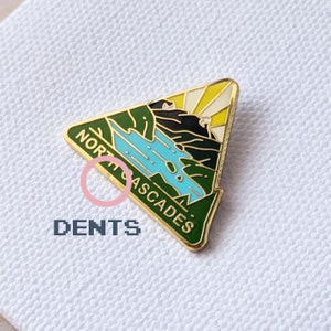 SECONDS SALE National Park Enamel Pins | National Park Lapel Pin ...
