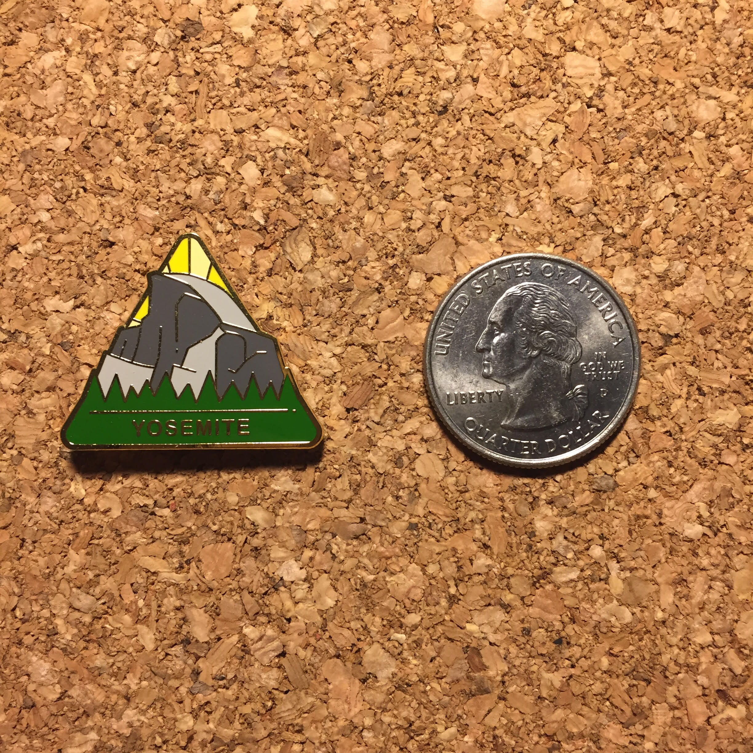 Yosemite National Park Hard Enamel Pin National Park Lapel - Etsy