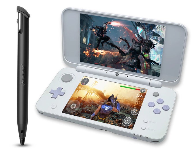 Nintendo 2DS XL 256GB Custom Mod Bundle With Protective Case, Screen ...