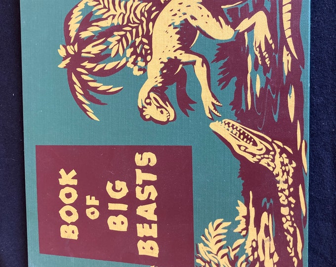 Book of Big Beasts by Bettina Kramer and Illustrated by Harold Kramer ...
