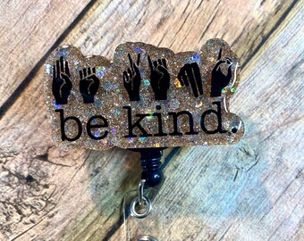 Sign Language Badge - Etsy