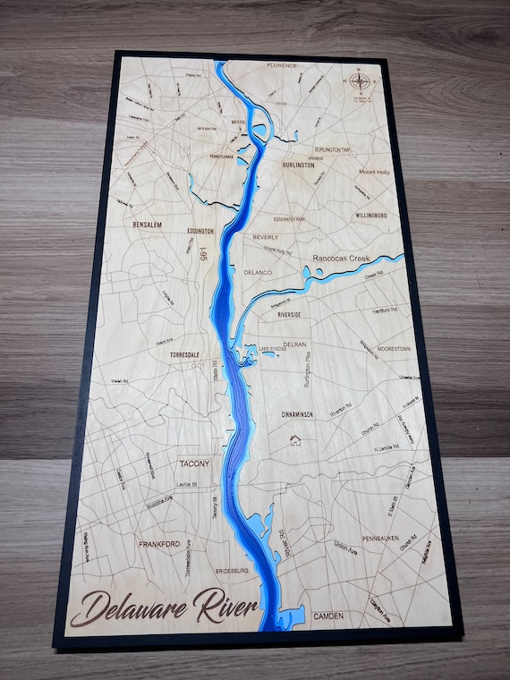 Delaware River Map