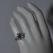 Delicate and Subtle Star-shaped Ring Handmade Spiky Star Ring Melted ...
