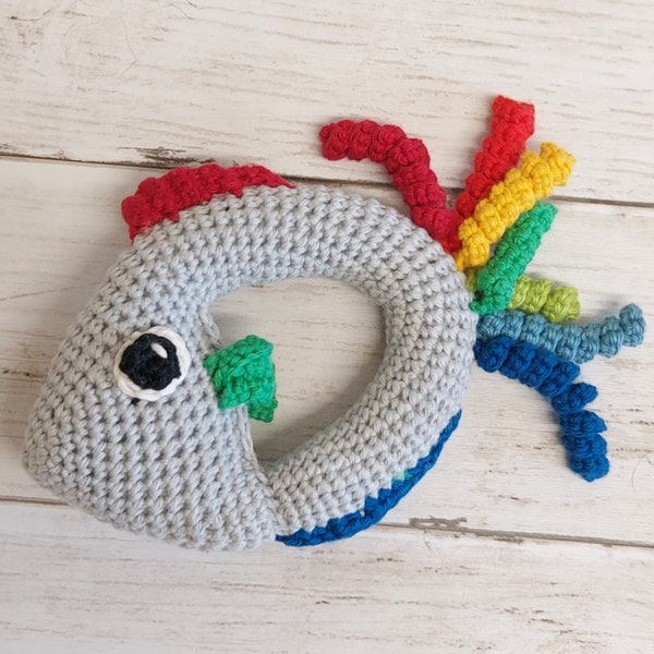 Crochet Baby Rattle - Etsy UK