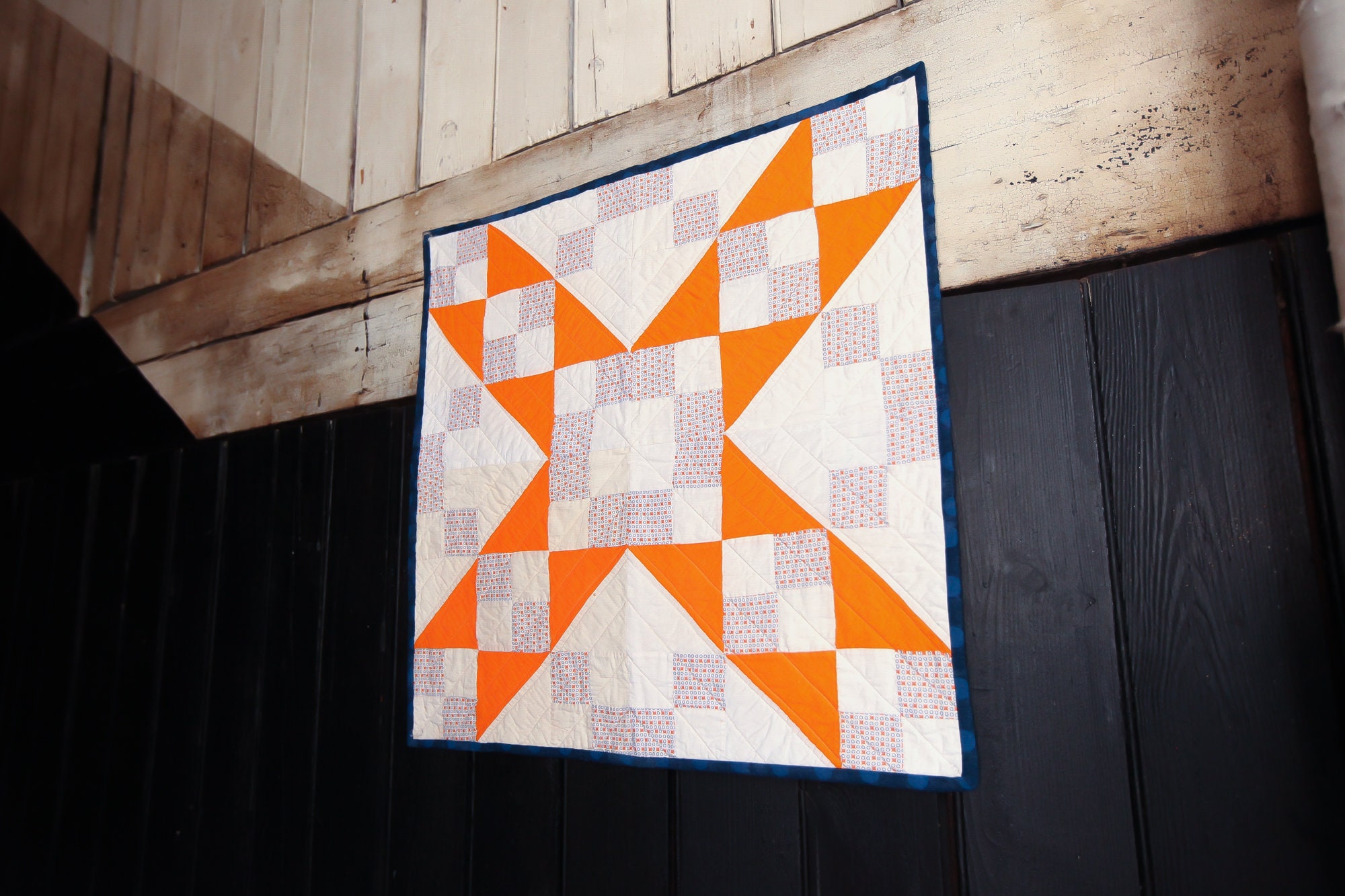 Mini Quilt, Vintage Quilt Table Topper, Antique Quilted Mini Quilt ...