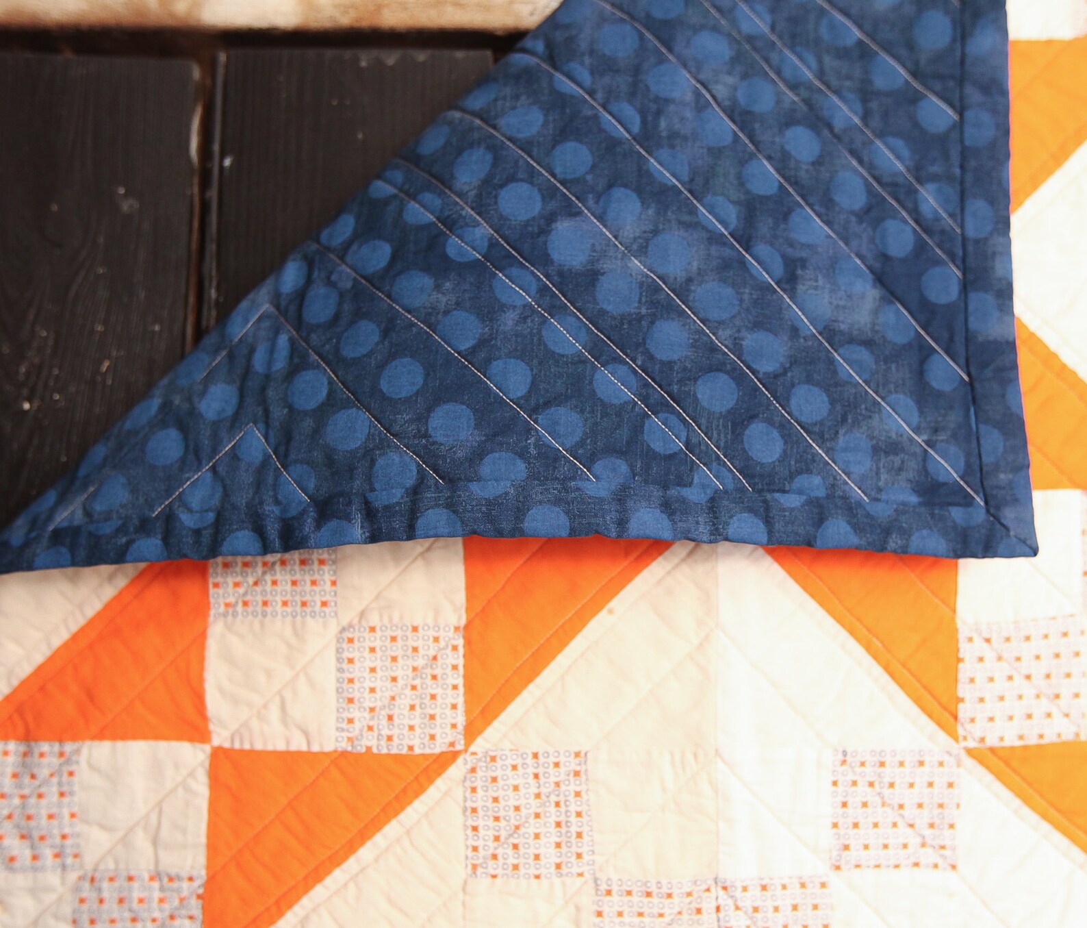 Mini Quilt, Vintage Quilt Table Topper, Antique Quilted Mini Quilt ...