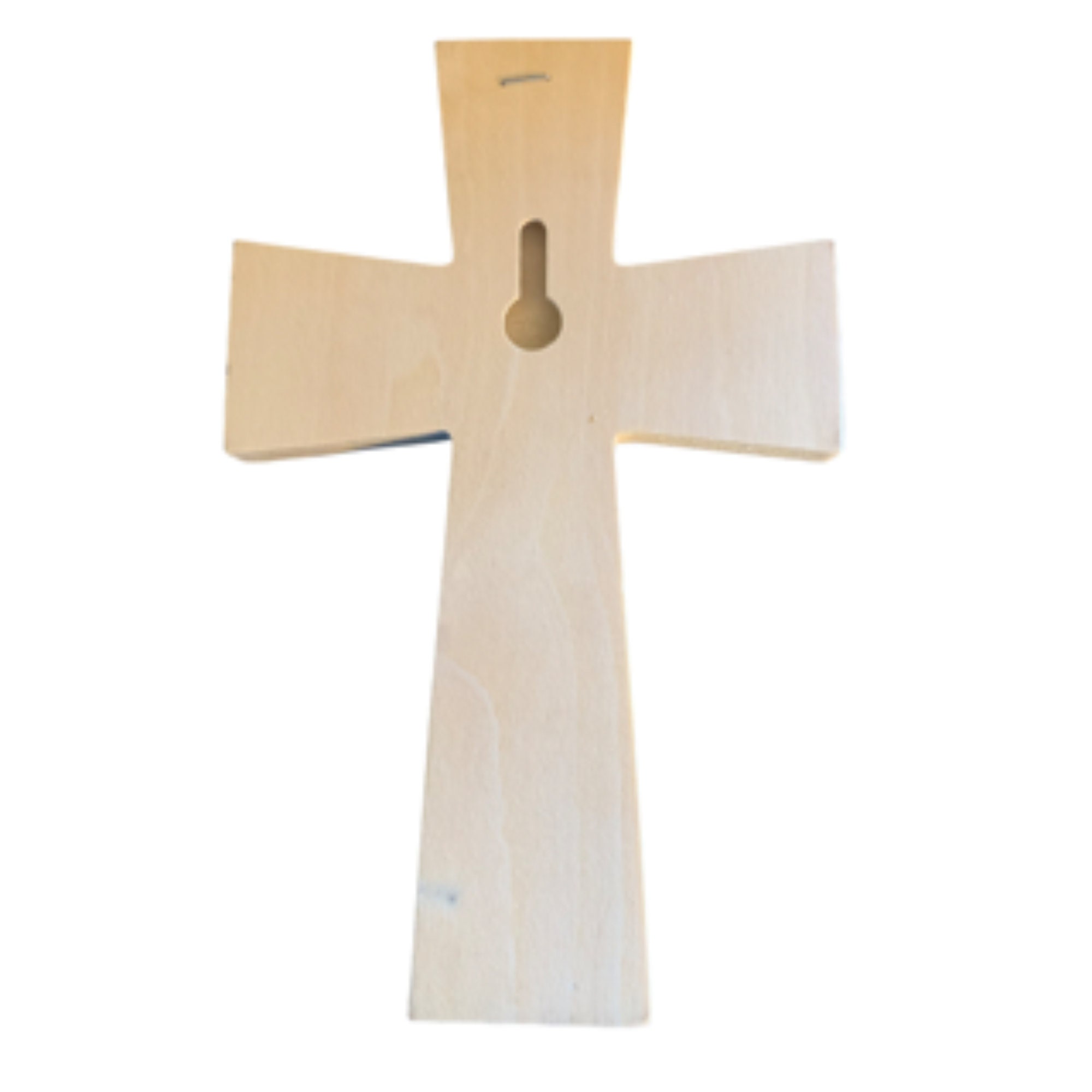 Painted Wooden Religious Wall Cross - Etsy