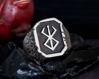 Berserk Silver Ring - Etsy