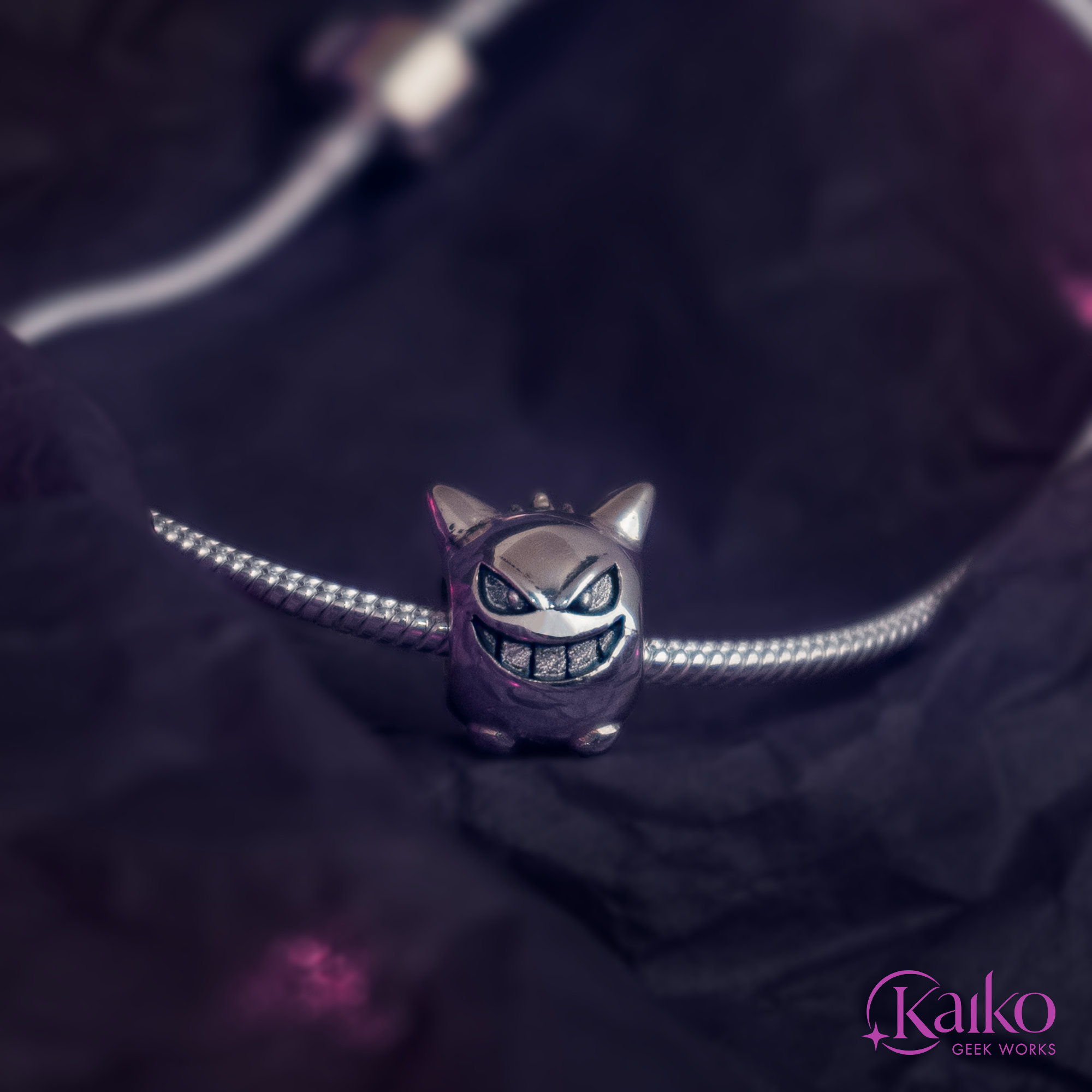 Gengar Charm From Pokemon - Halloween Special 2023 - Made in 925 ...