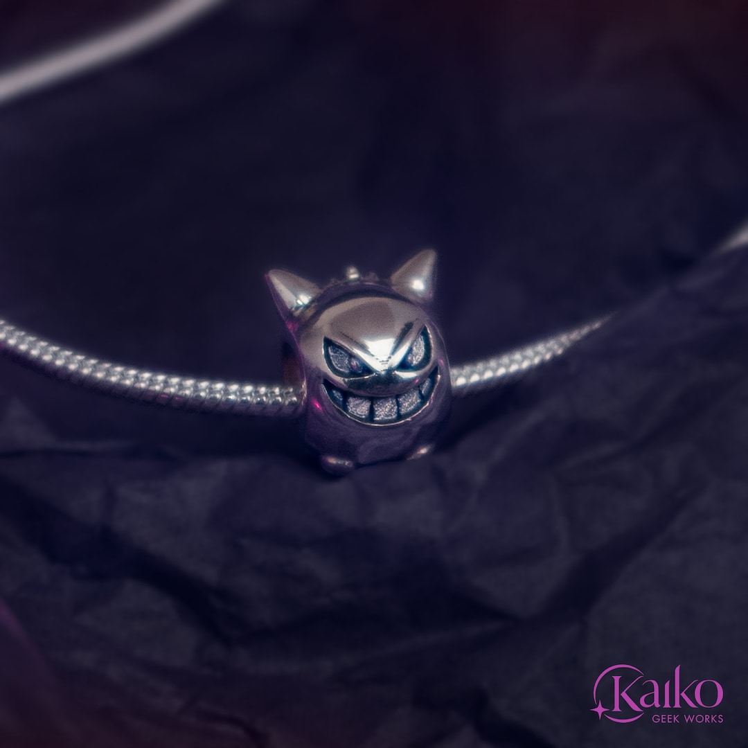 Gengar Charm From Pokemon - Halloween Special 2023 - Made in 925 ...