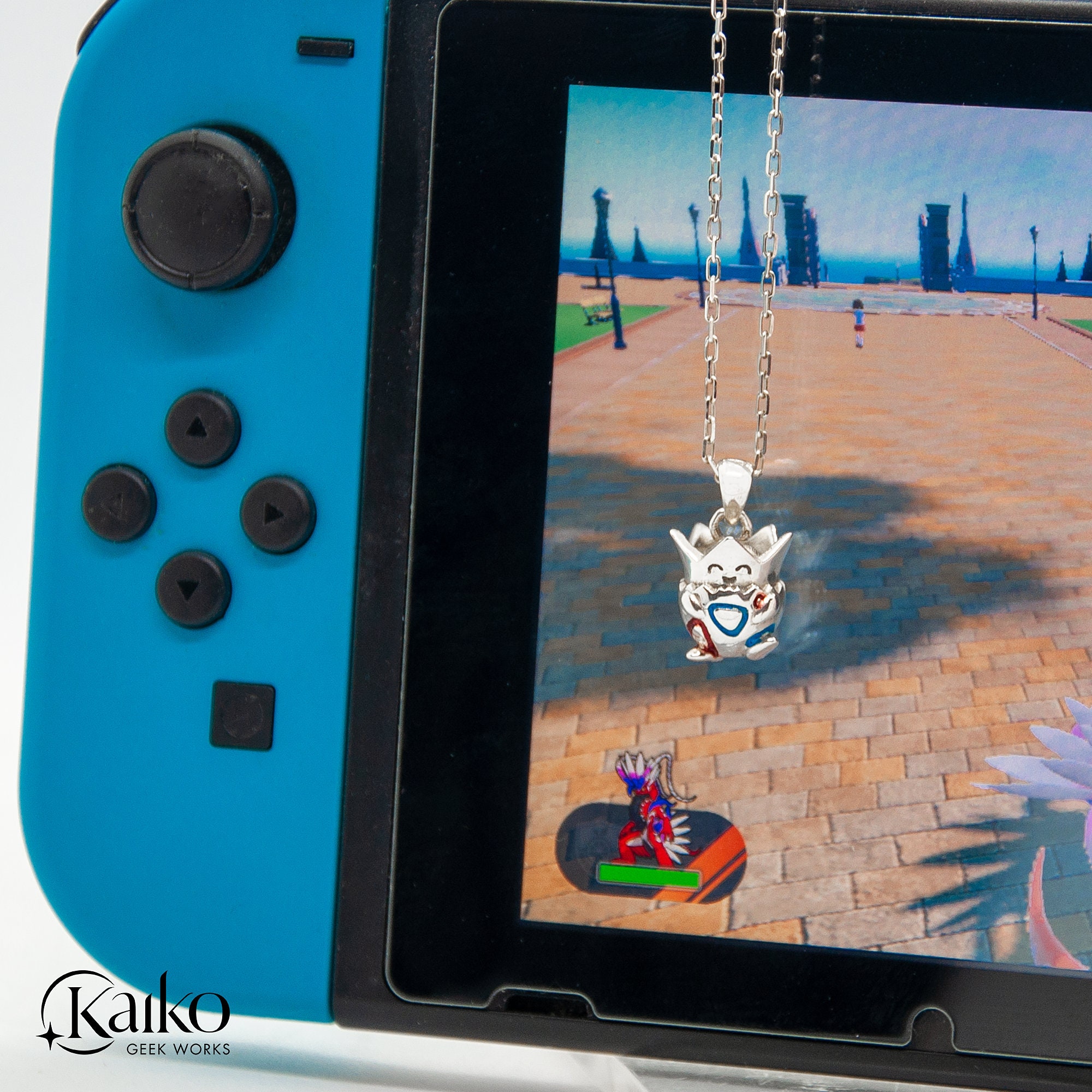 Togepi Pendant Cute Charm From Pokemon 925 Sterling Silver by KAIKO - Etsy