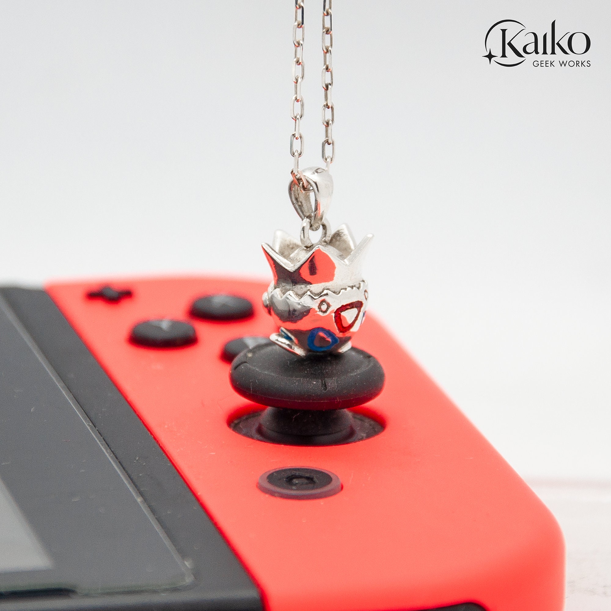 Togepi Pendant Cute Charm From Pokemon 925 Sterling Silver by KAIKO - Etsy