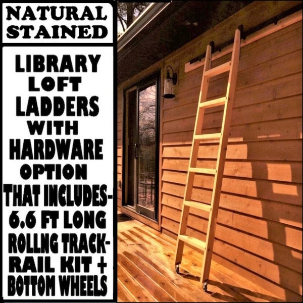 Rolling Library Ladder - Etsy