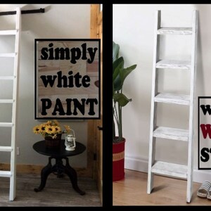 Fully Assembled Black LADDER Plus HARDWARE Kit Option 6.6 Ft - Etsy Canada