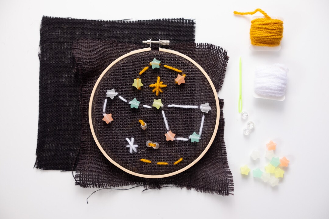 Kids Sewing Kit/constellation Sewing/preschool Sewing/learn to Sew Kit ...