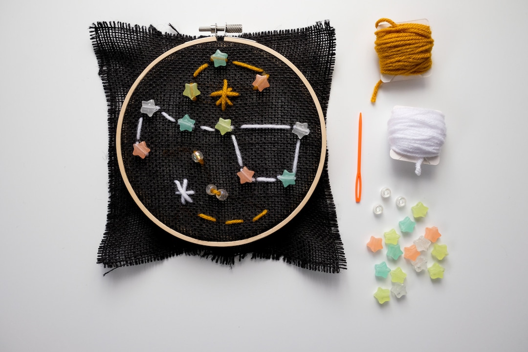 Kids Sewing Kit/constellation Sewing/preschool Sewing/learn to - Etsy