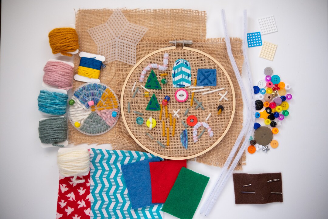 Super Sewing Kit/kids Sewing Kit/preschool Sewing/learn to Sew/kids ...