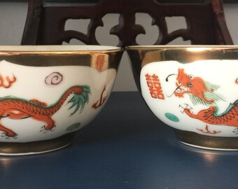 Chinese soup bowls | Etsy