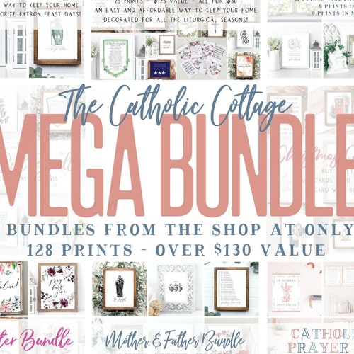 The Catholic Cottage MEGA BUNDLE All Major Bundles in the - Etsy