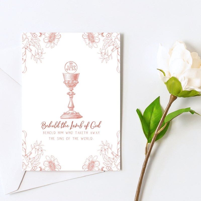 Communion Bulletin Cover - Etsy