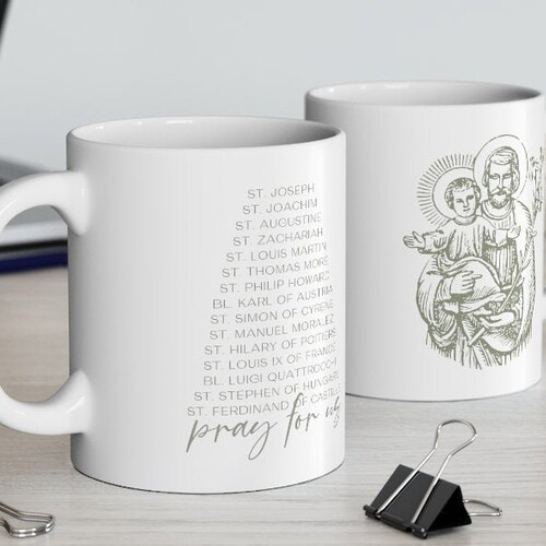 Catholic Mug Our Lady of Fatima Marian Mug Hail Mary - Etsy