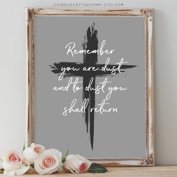 Dust You Will Return - Etsy