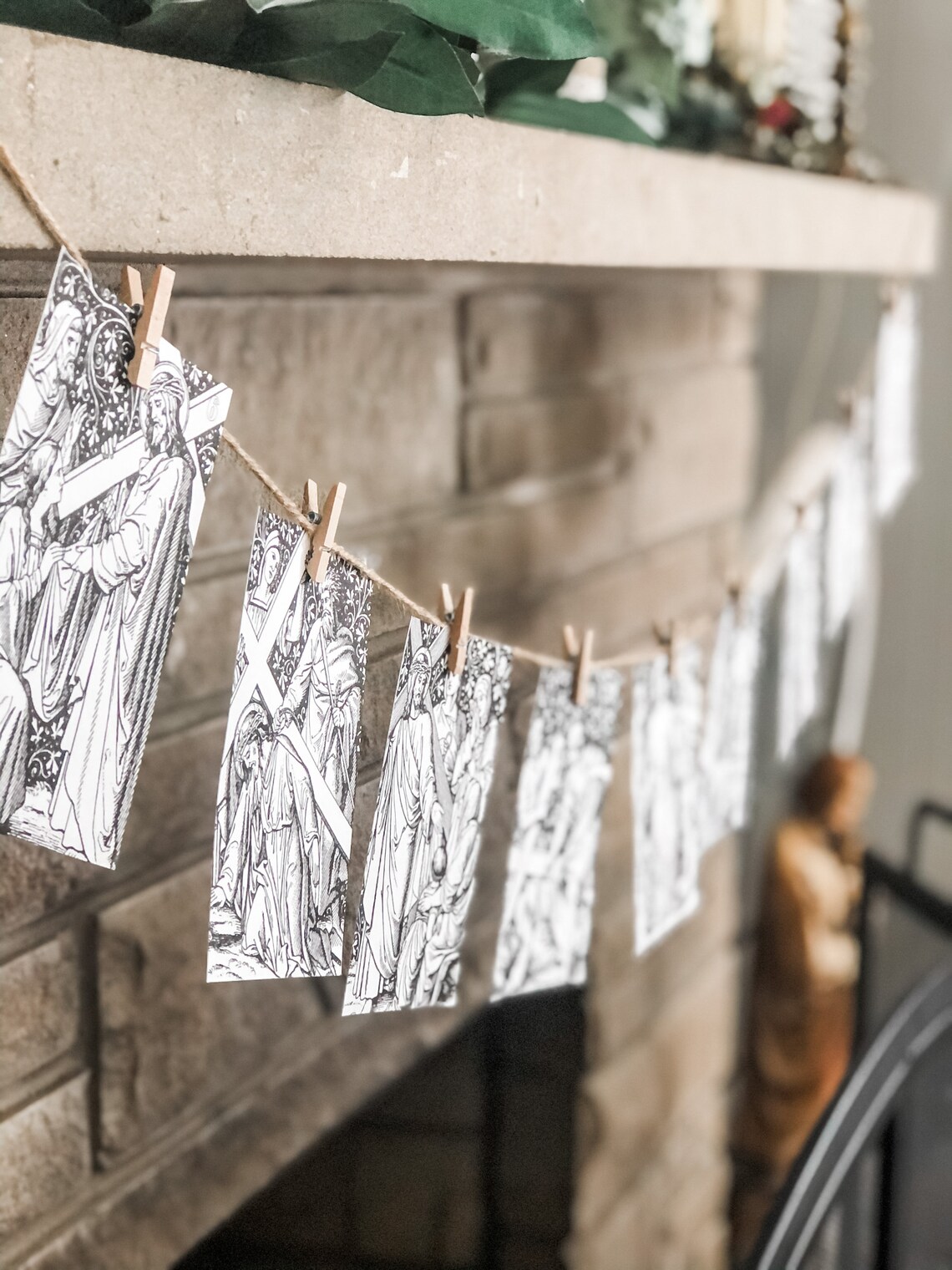 14 Stations of the Cross Printable Banner for Lent/easter - Etsy