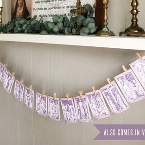 14 Stations of the Cross Printable Banner for Lent/easter - Catholic ...