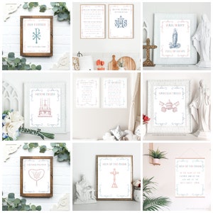 Catholic Kids Prayer Bundle - Vintage Catholic Children Digital ...