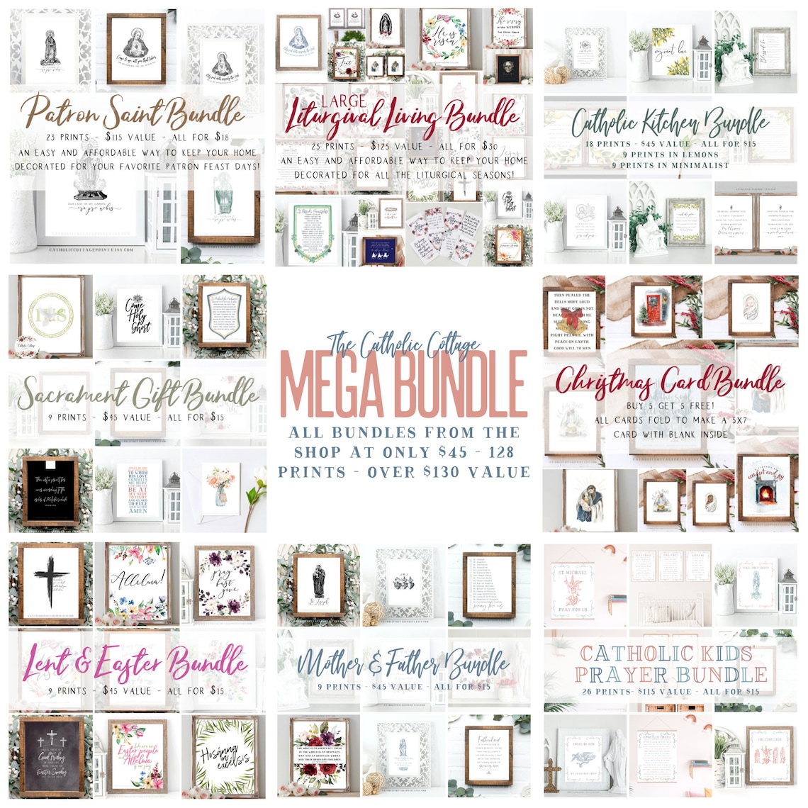 The Catholic Cottage MEGA BUNDLE All Major Bundles in the - Etsy