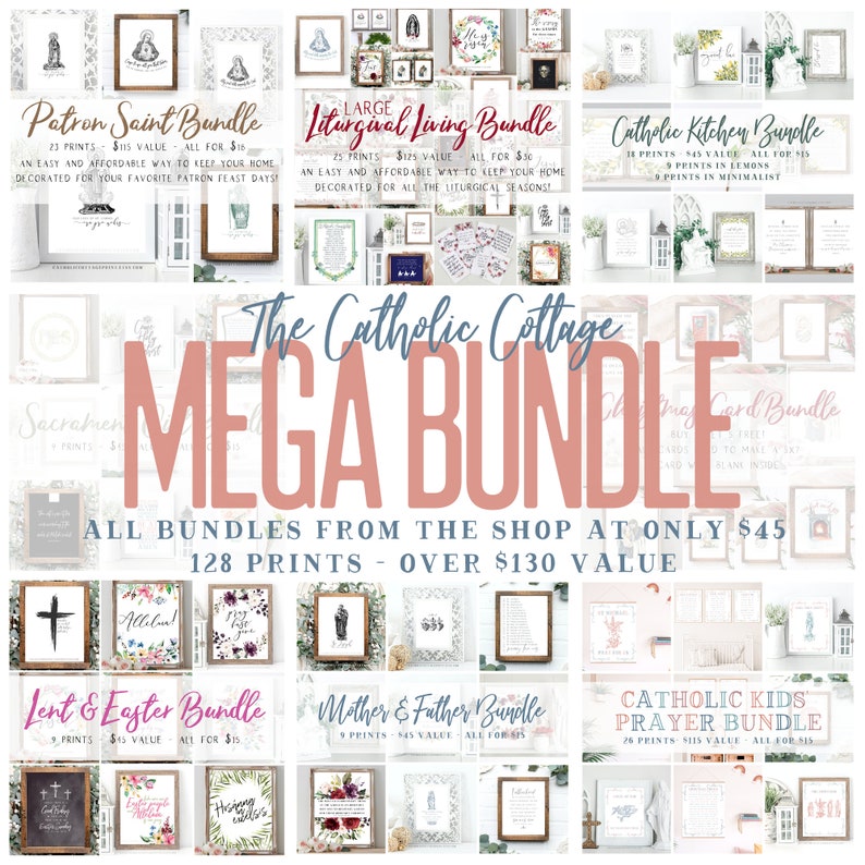 Lent and Easter Printable Bundle Liturgical Living Decor - Etsy