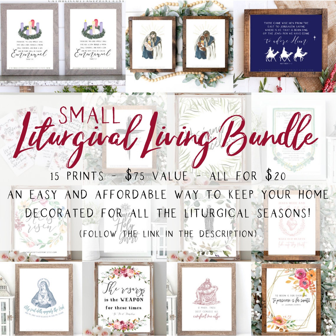 St. Catherine Laboure Quote One Must See God in Everyone | Etsy