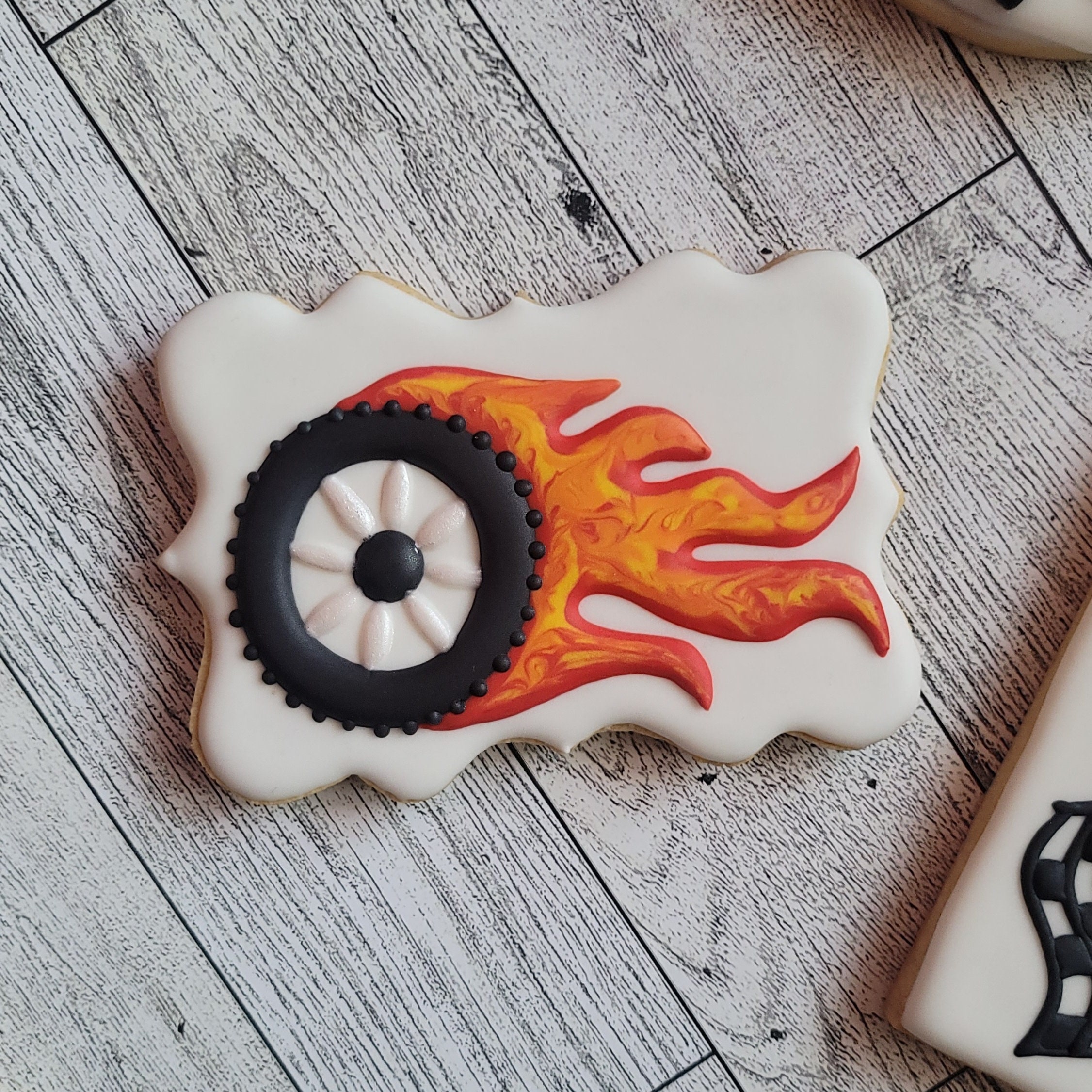 Race Car Birthday Bash: Personalized Nascar Cookies. Two Fast Hot ...
