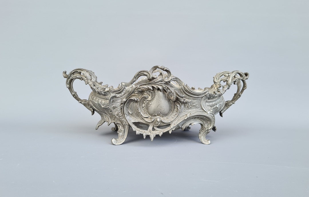 Beautiful French Tin Antique Art Nouveau Planter Jardinière ++ - Etsy