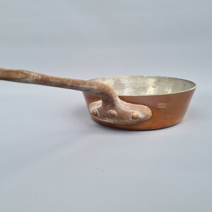 Belgian Vintage Large Copper Saucepan, Solid Copper Cooking Pan With ...