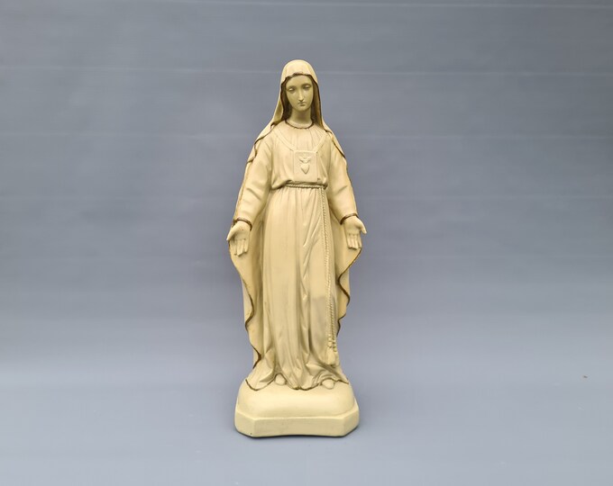 Extra Large Plaster Statue of Virgin Mary Our Lady of Grace ++ - Etsy