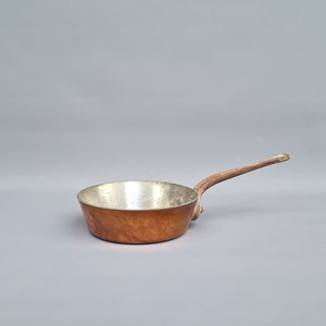 Belgian Vintage Large Copper Saucepan, Solid Copper Cooking Pan With ...