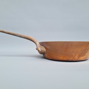 Belgian Vintage Large Copper Saucepan, Solid Copper Cooking Pan With ...