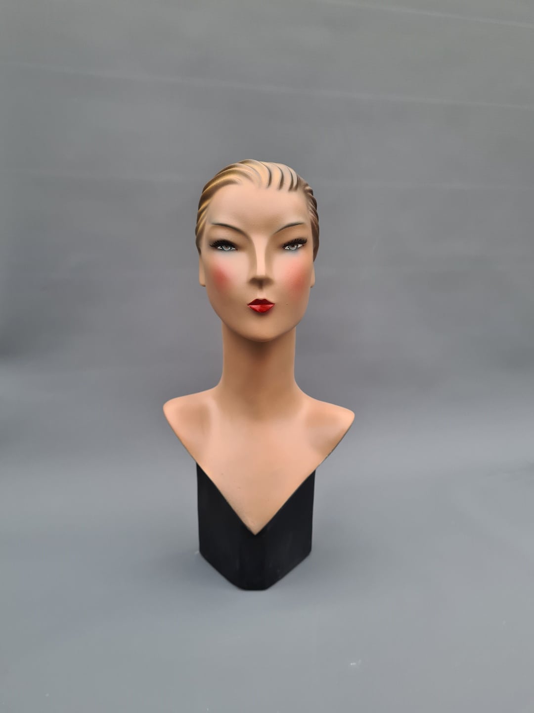 Large Plaster Head From a Mannequin - Etsy