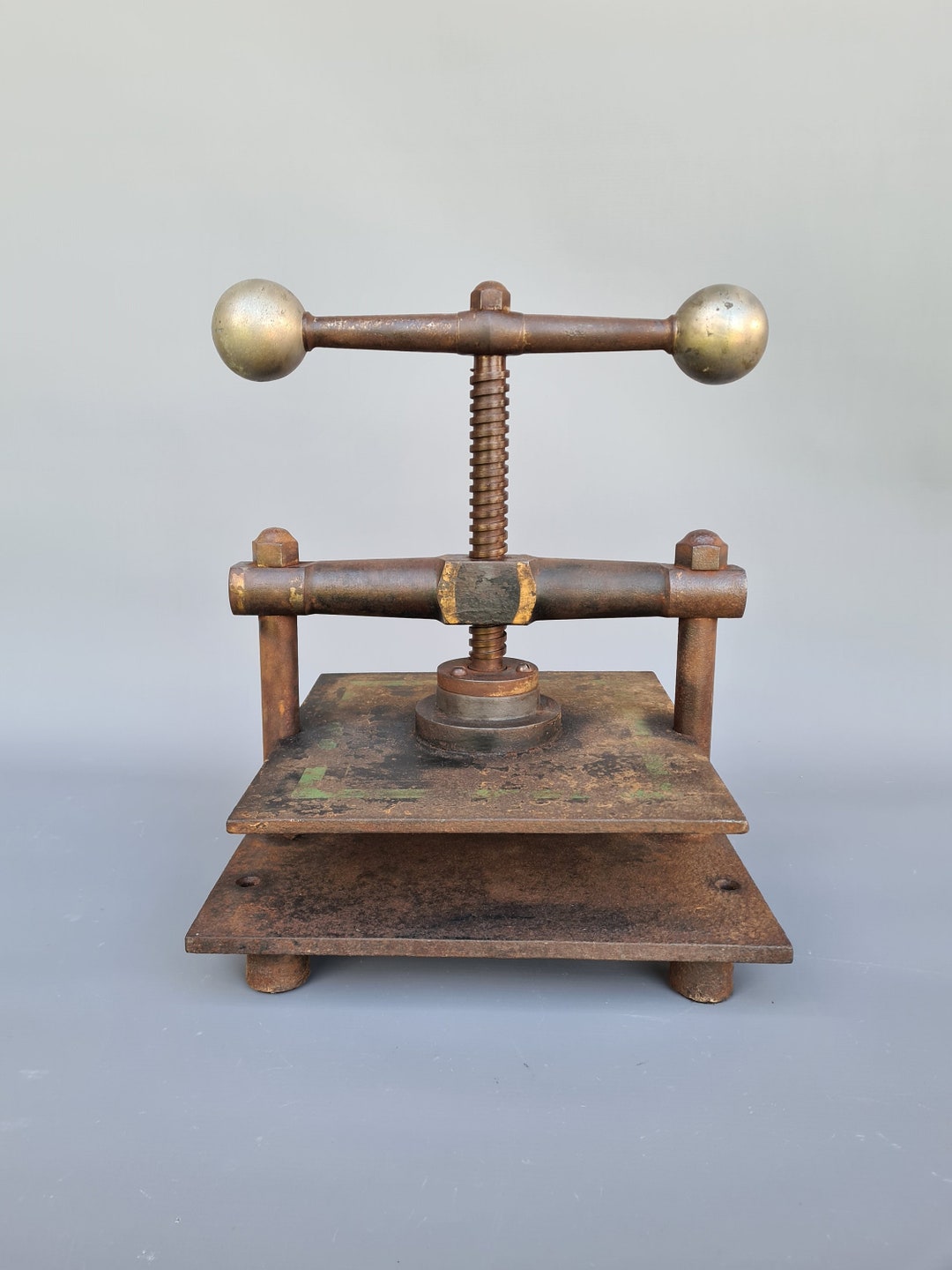 Antique Book Press, Made of Iron - Etsy