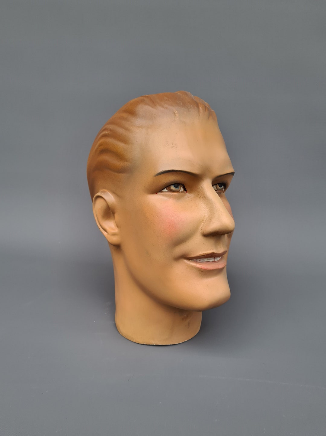 Plaster Head From a Mannequin ++ - Etsy