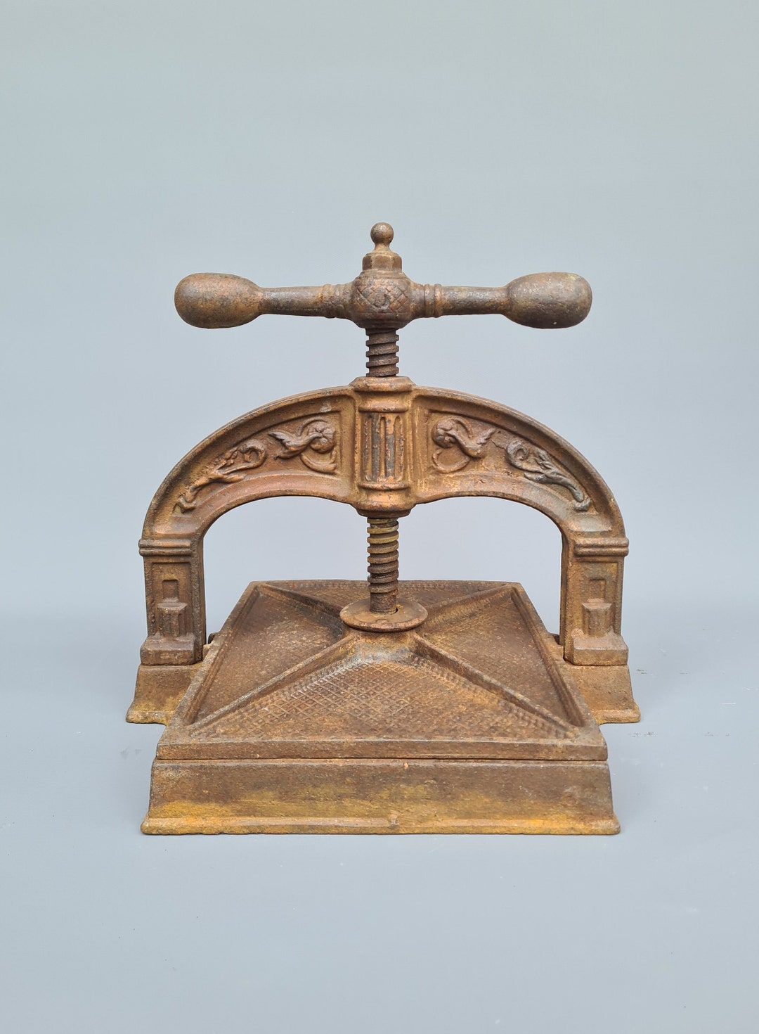 Antique Cast Iron Book Press Bookbinding - Etsy